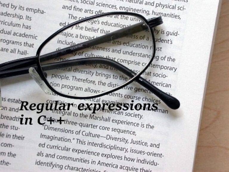 How to use Regex in C++: Tutorial and examples about Regular ...